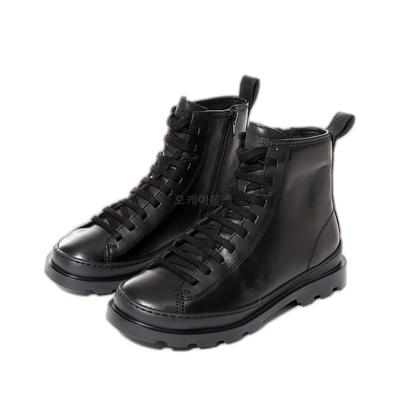 韩国直邮Camper 通用牛皮靴子新奇秋冬冬季复古厚底中筒靴男靴