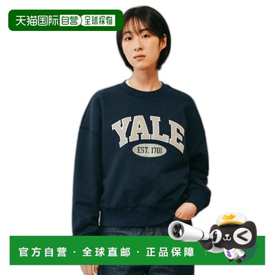 韩国直邮YALE秋冬新款韩版小熊校园日常复古衬衫女款YES1CR203ANA