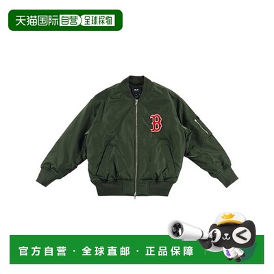 韩国直邮MLB MLB 官方徽标加绒棒球毛衣 3AJPB0124-43KAD