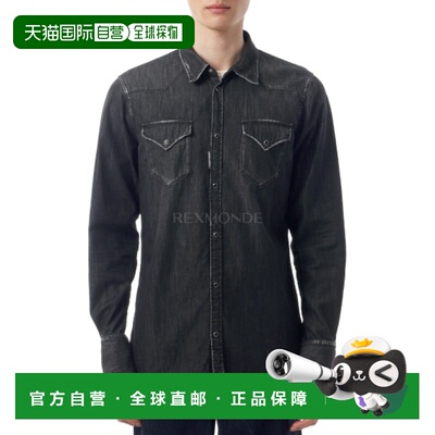 韩国直邮DSQUARED2 （S71DM0827 S30826 900） 长袖衬衫
