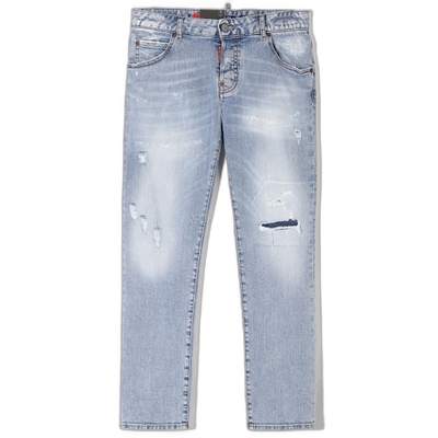韩国直邮DSQUARED2 S75LB0902 S30805 470 牛仔裤紧身裤