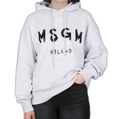 韩国直邮MSGM 2000MDM515 200003 94 连帽拉链棉质女士T恤卫衣