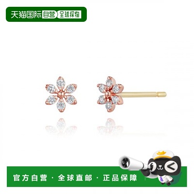 韩国直邮STONEHENGE 女士耳环 F0008 14k耳钉