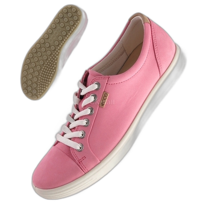 韩国直邮ECCO Soft 7W运动鞋 男女通用 中帮 430003-02399爱步