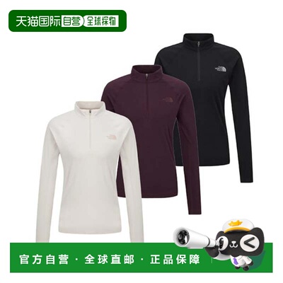韩国直邮THE NORTH FACE [北面] NT7LR84A 女士 Risco 长袖拉链 T