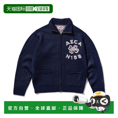 韩国直邮AECA WHITE 公用男针织AWCMFWBDKNISO004G3LB长袖开衫