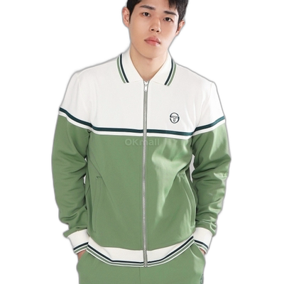 韩国直邮Sergio Tacchini OLMI 运动夹克 (STF24M50912-树篱绿)