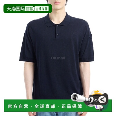 韩国直邮MONCLER 9A00004 M6752 742 短袖珠地网眼/领子亚麻