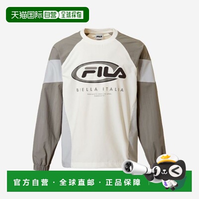 韩国直邮FILA Whella Uni 拼色梭织上衣 -斐乐 SWH 3560372