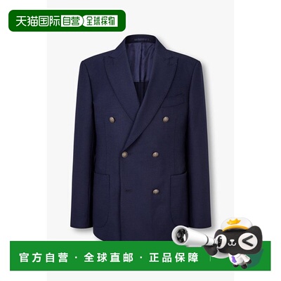 韩国直邮MAN ON THE BOON 圆翻领羊毛双面夹克 4715102009057西装