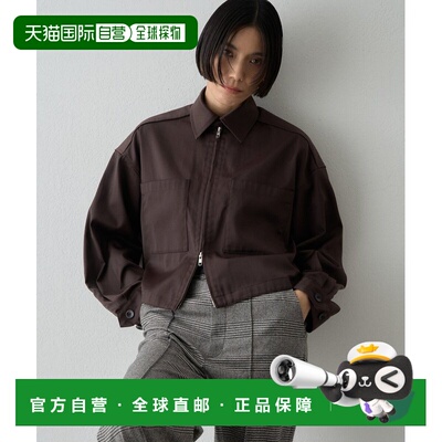 日本直邮Drawing Numbers 女装 尼龙棉混纺拉链夹克 DNZ1062107A0