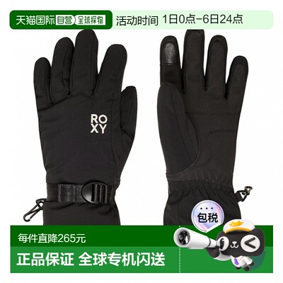 日本直邮Roxy 女士滑雪手套 ERJHN03267