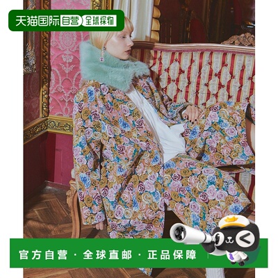 1h可退 日本直邮manana suerte 女装 华丽花型 哥布伦切斯特外套