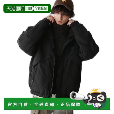 1h可退 日本直邮RAGEBLUE 男士羊羔绒拼接尼龙加绒外套 121076