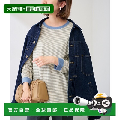 日本直邮FRAMeWORK 女装 多色系全棉宽松长袖T恤 半高领设计 2607