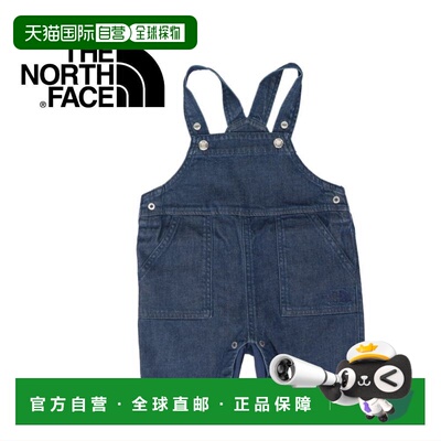 日本直邮The North Face Baby Sunny 牛仔背带裤 靛蓝色 NBB32660