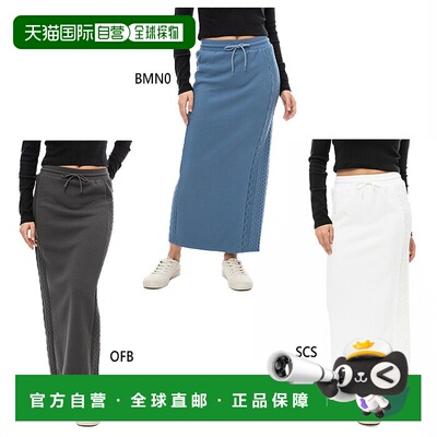 日本直邮Billabong 女士绗缝混合运动裙 QUILT MIX SWEAT SKIR 休