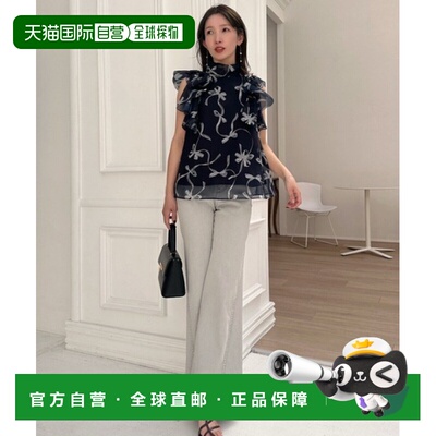 1h可退 日本直邮SNIDEL 女士可持续款弹力喇叭牛仔裤 SWFP252179