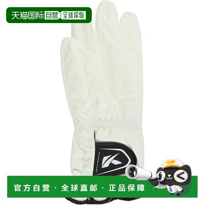 【日本直邮】Kasco 高尔夫手套 合成皮革 DNA 绒面革 SF-2010 左