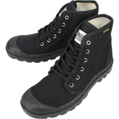 日本直邮PALLADIUM 运动鞋 PAMPA HI ORIGINALE 黑色/黑色 75349-