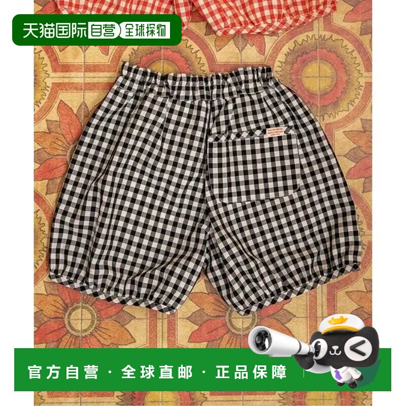 日本直邮BREEZE Gingham Check Pants 四分裤裤子