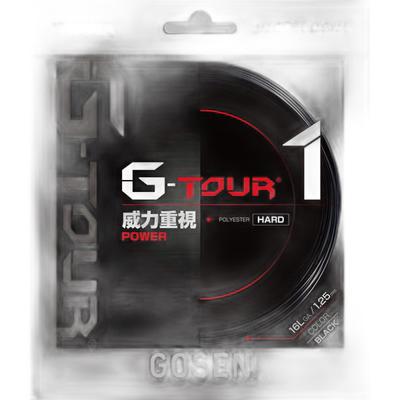 日本直邮GOSEN G Tour One 16L 黑色网球肠 TSGT11BK