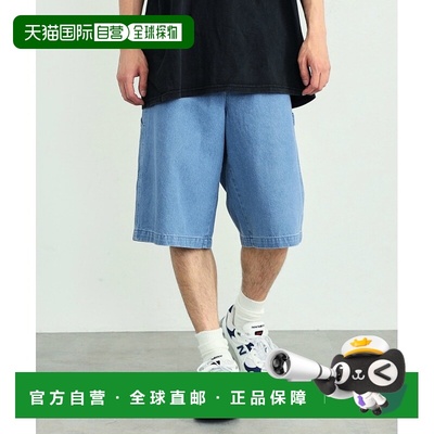 日本直邮EDWIN男女同款宽版画家牛仔短裤 网络限定款 春夏街头风