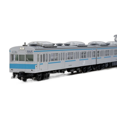 日本直邮Tomytec多美卡N轨铁路列车模型JR103-1200系浅蓝色