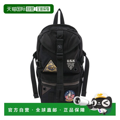 1h可退 日本直邮AVIREX男士多功能收纳单肩包TOP GUN款型原创设计