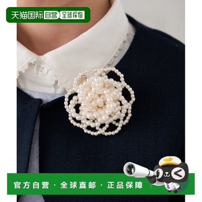 1h可退 日本直邮a.v.v 儿童珍珠风格花朵胸针 KG2CD01024