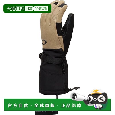 【日本直邮】Oakley ELLIPSE GOATSKIN防水保暖手套 Pebble色 S码