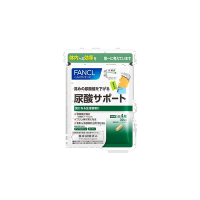 日本直邮Fancl芳珂尿酸支援剂藤茶提取物代谢健康120粒/包营养