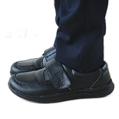 日本直邮ifme 大码童鞋小皮鞋魔术扣演出开学皮鞋百搭经典