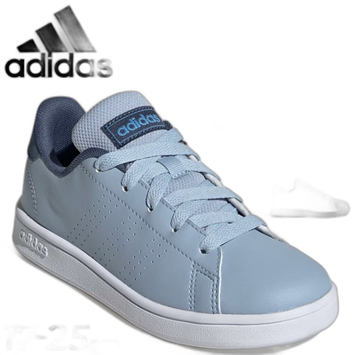 日本直邮adidas ADVANCOURT K 宫廷系带鞋儿童休闲儿童Advancourt
