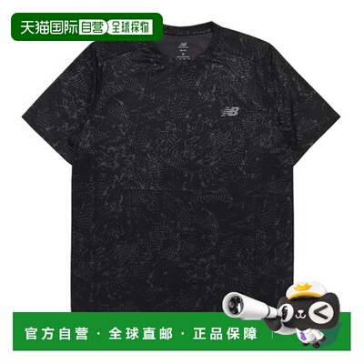 日本直邮New Balance男士运动 Essentials 印花短袖T恤 MT6116OHA