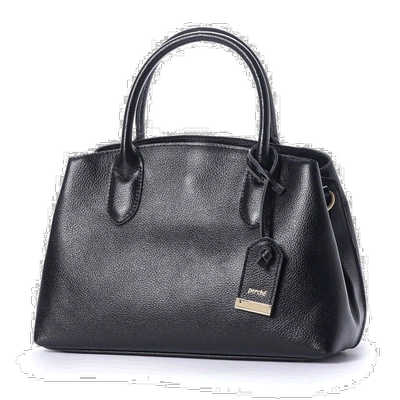【日本直邮】Perche女士单肩包黑色易携带户外大容量经典时尚真皮