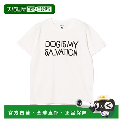 日本直邮TACOMA FUJI RECORDS 男士 纯棉口袋T恤｜DOG IS MY SALV