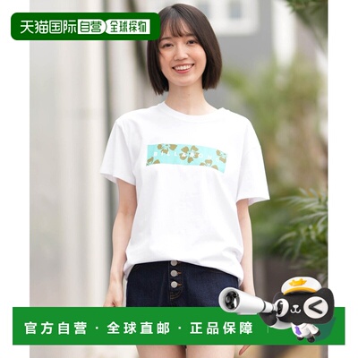 日本直邮BILLABONG女装短袖圆领T恤 BG013200