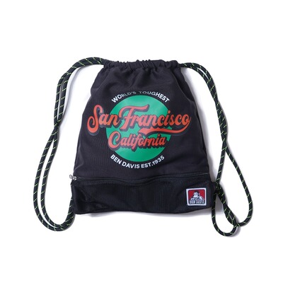 1h可退 日本直邮BEN DAVIS男女同款印花复古风双肩包 BDW8467