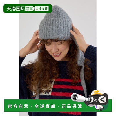 1h可退 日本直邮RODEO CROWNS WIDE BOWL 女士 耳罩设计针织冷帽