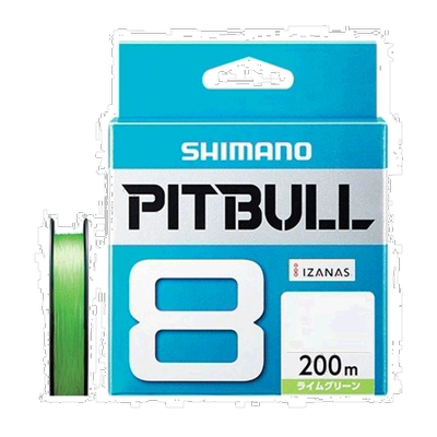 【日本直邮】SHIMANO禧玛诺海钓线PITBULL路亚PE线8编200米0.8号