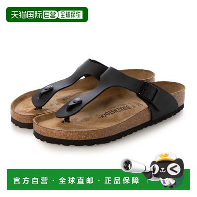 日本直邮BIRKENSTOCK 男士凉鞋 Gizeh BF 黑色 43691 黑色