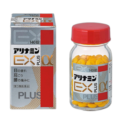 日本直邮Alinamin EXplus 复合维生素B片 44.1g（0.315g×140片）