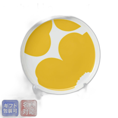 日本直邮Marimekko Unikko印花盘子13.5cm北欧餐具家用陶瓷餐盘