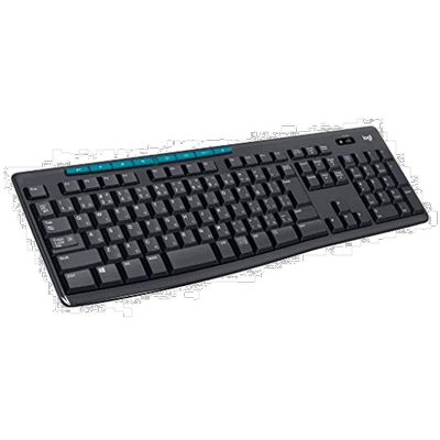 【日本直邮】Logicool数字键盘黑色无线薄型简约桌面摆件K275