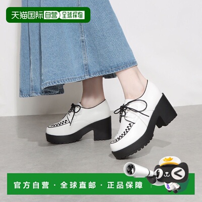 日本直邮LoveHunter U 型鞋底厚底鞋 /1604（白色）女鞋