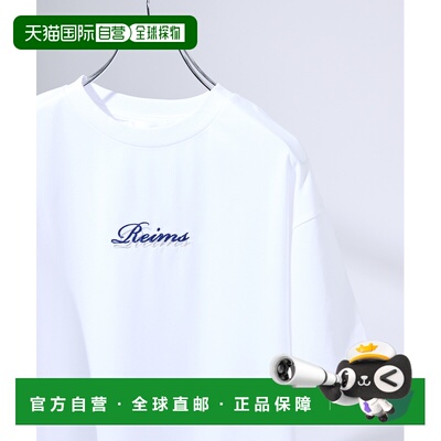 1h可退 日本直邮ABAHOUSE 男女同款 法国地名刺绣 半袖T恤 005000