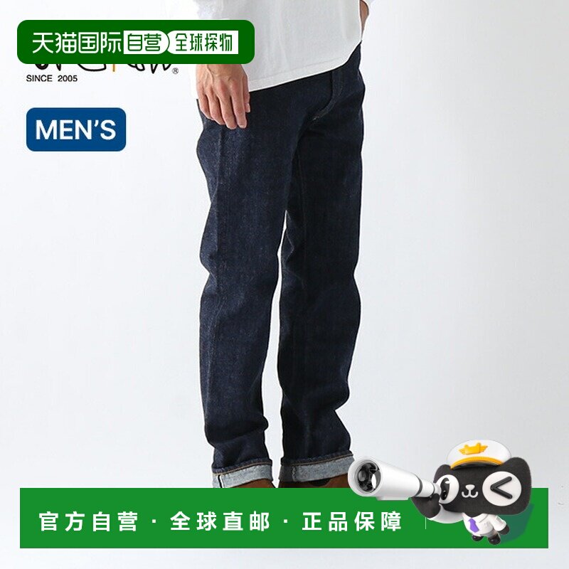 日本直邮orslow 107 IVY FIT SELVEDGE DENIM 男款 01-0107 下装