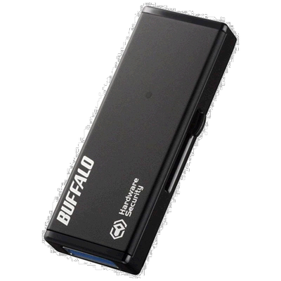 【日本直邮】BUFFALO高速U盘USB3.0储存器8GB配备硬件加密功能