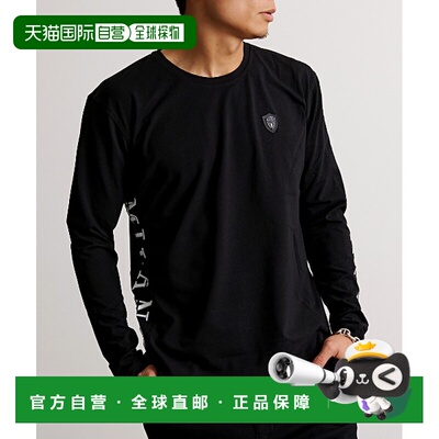 日本直邮VIOLA RUMORE 男女同款 弹力长袖Logo T【付后1h可退】